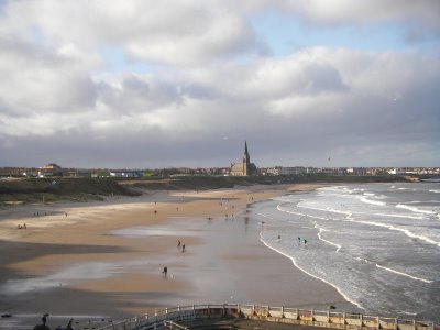 Tynemouth Beach Sea Fishing Mark - SeaAngler